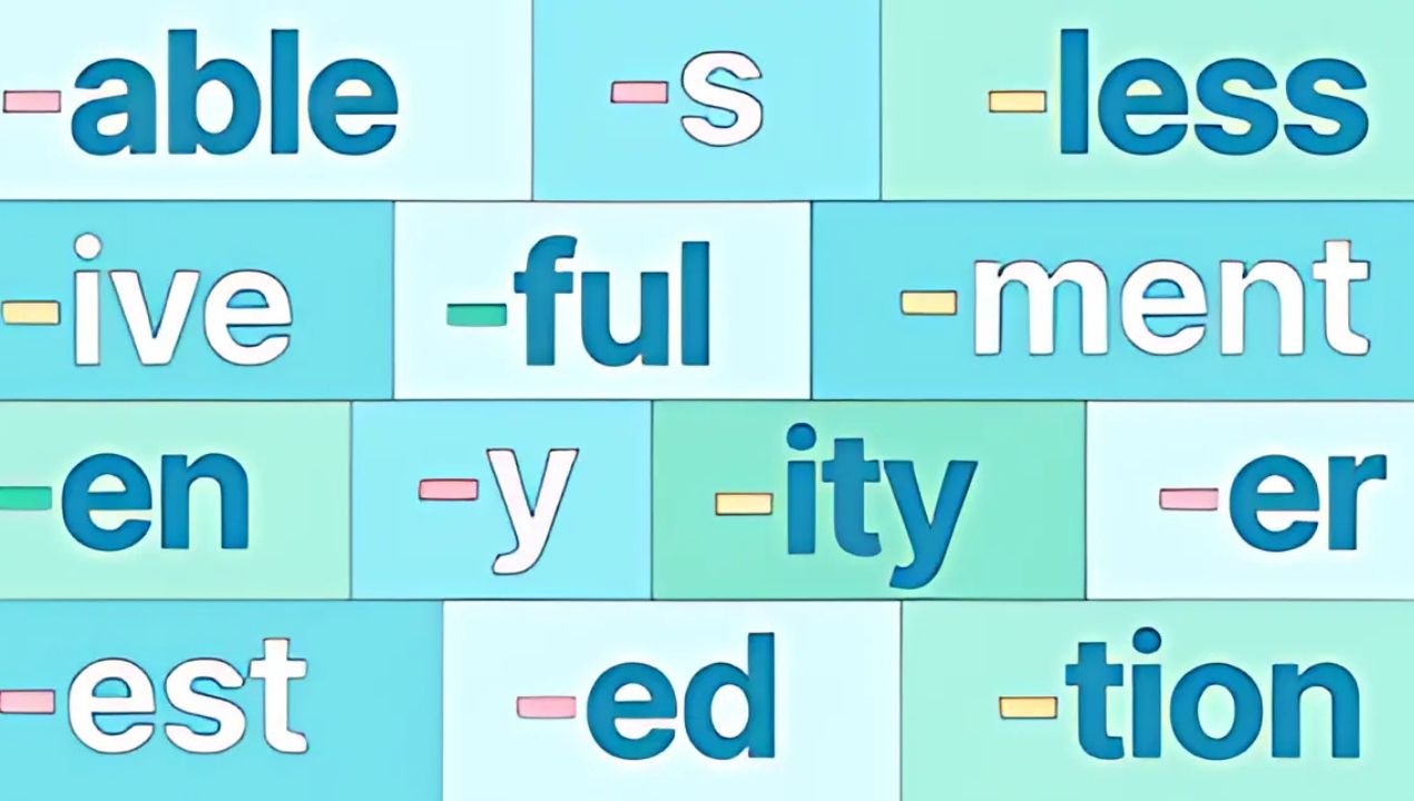 شرح استخدام اللواحق في اللغة الإنجليزية (Suffixes) | British Online Academy